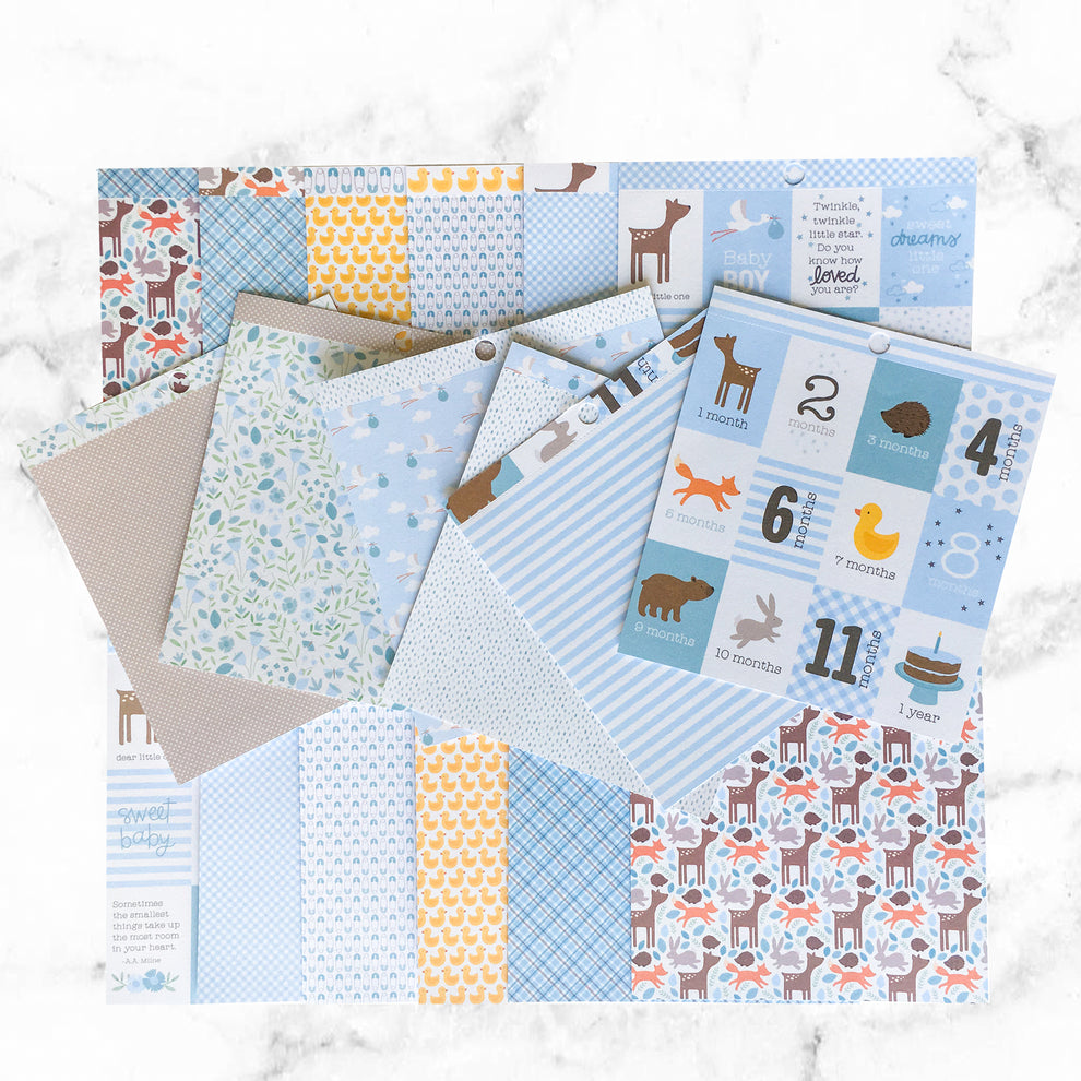 "IT'S A BOY" POCKET KIT – Papers & Beyond