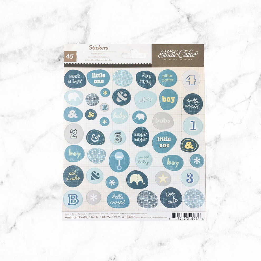 "IT'S A BOY" POCKET KIT – Papers & Beyond